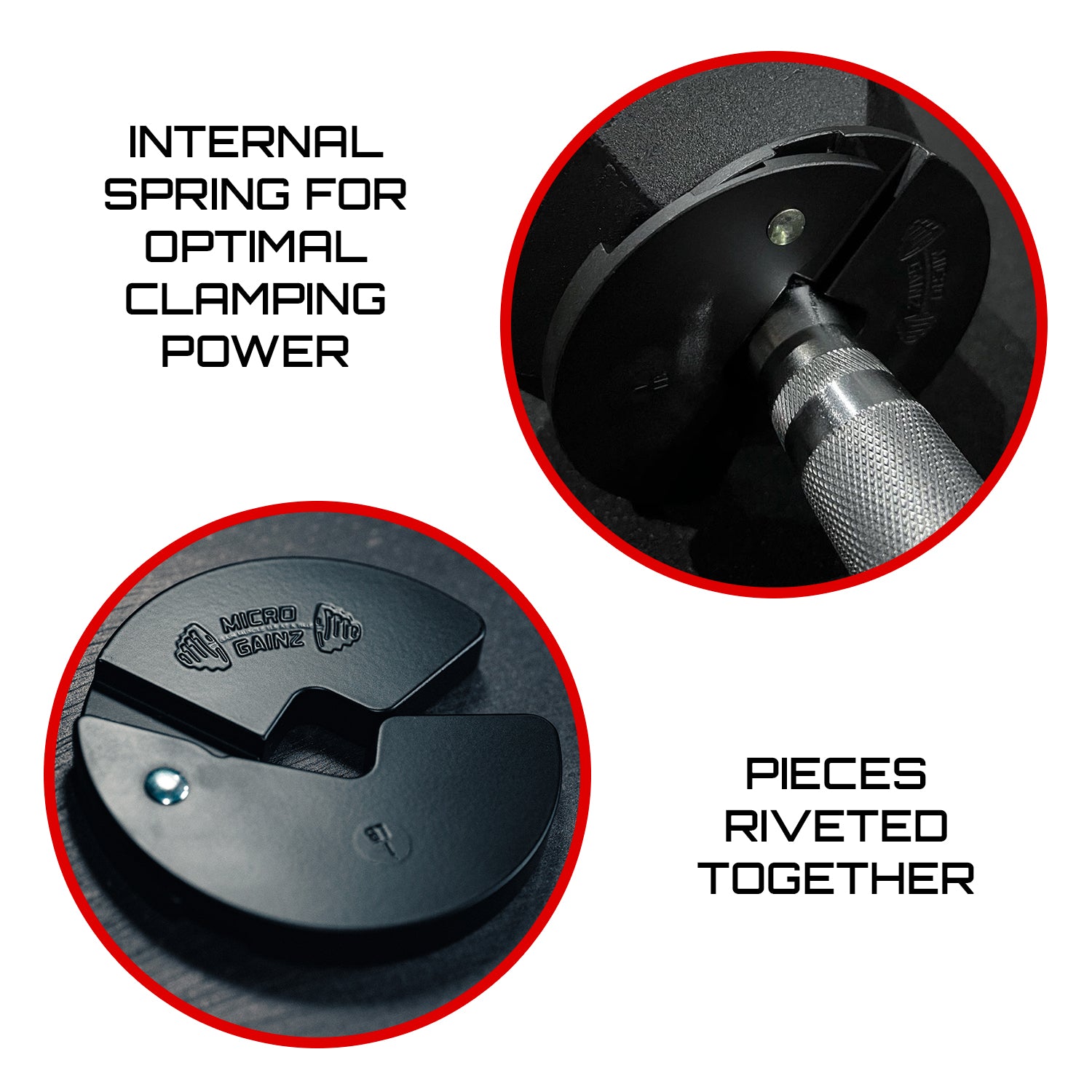 Black 1 lb. Dumbbell Fractional Weight Plates (4 Plate Set) | Men's ...