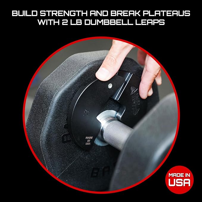 Black 1 lb. Dumbbell Fractional Weight Plates (4 Plate Set) | Men's ...