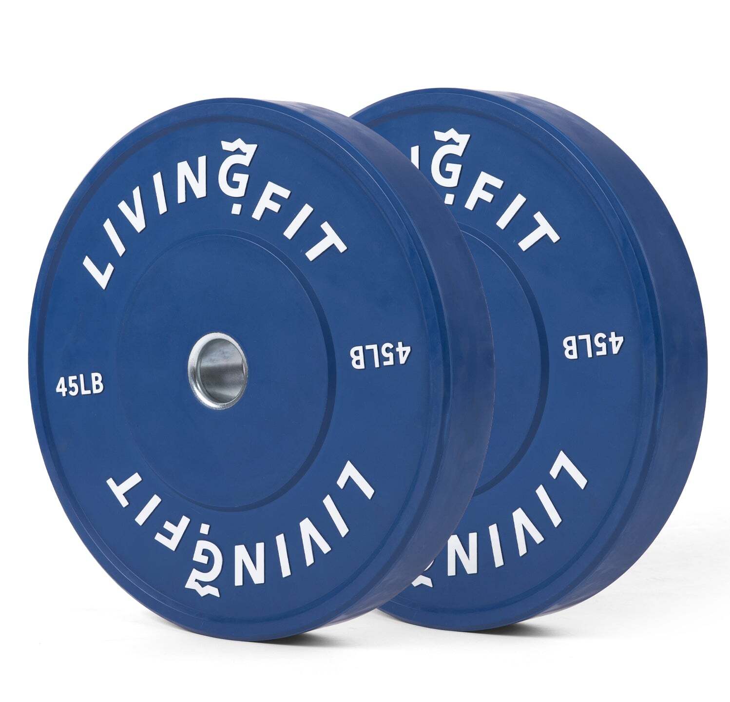 Bumper Plates (Pair of 45 LB Plates) | Men's Health Shop