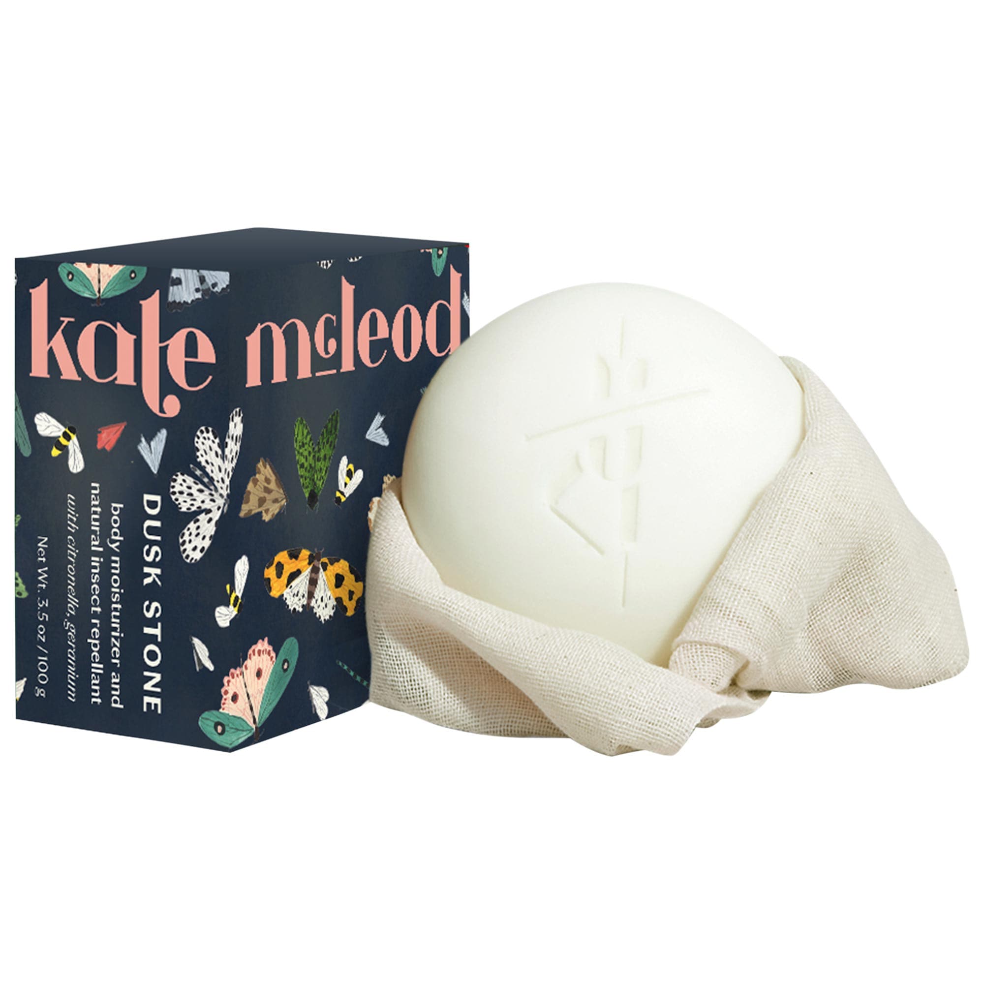 Dusk Stone Natural Insect Repellent & Solid Body Lotion Bar