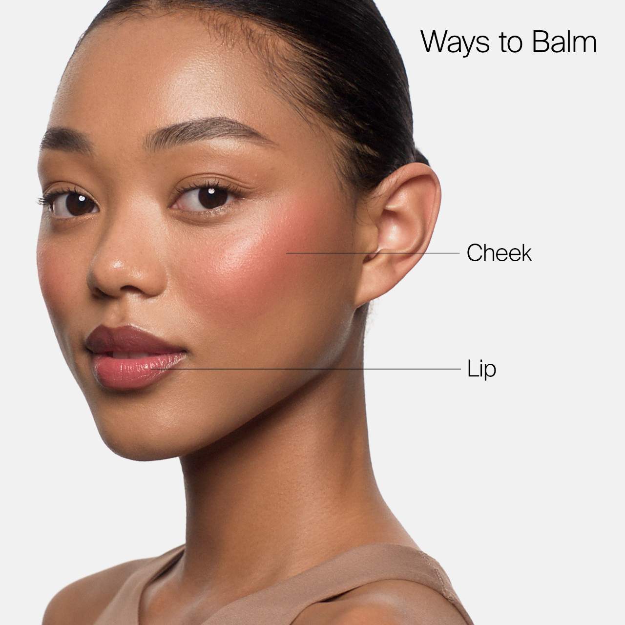 Color Fuse Longwear Hydrating Glassy Lip + Cheek Blush Balm Stick