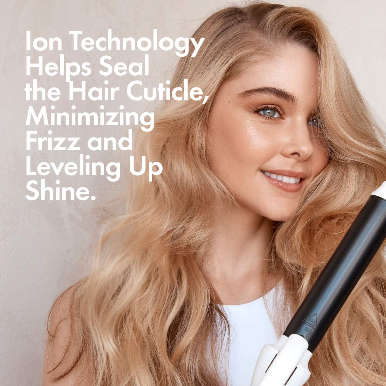 Clever Curler 1 ¼” Curling Iron With Ion Technology