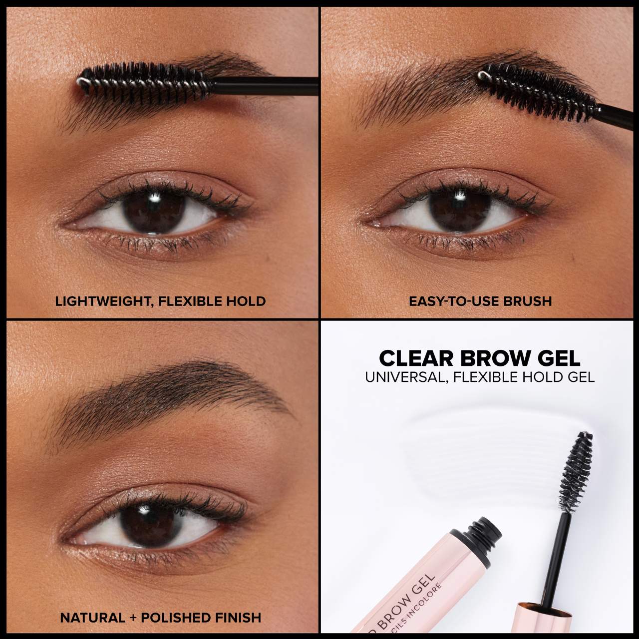 Clear Brow Gel Flexible Medium-hold Eyebrow Setter