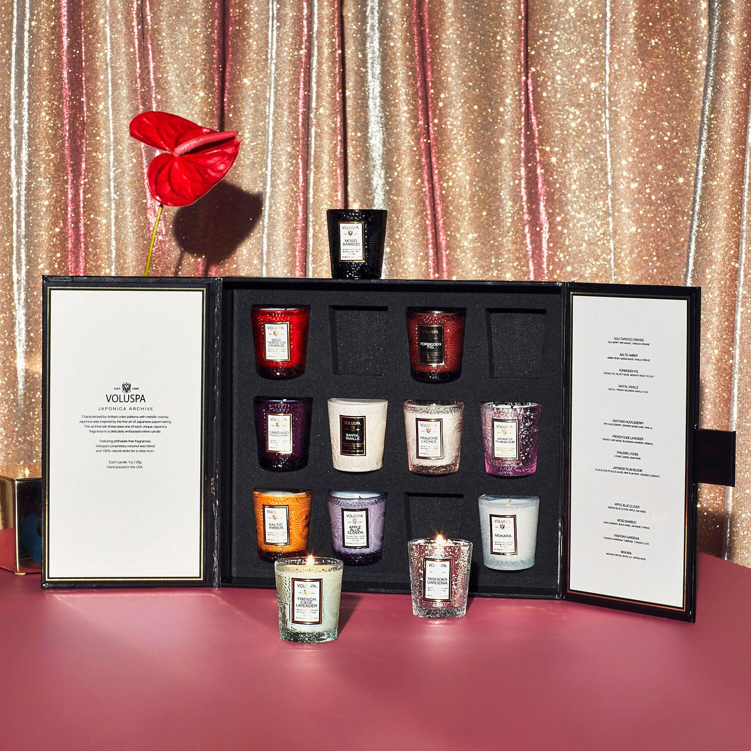 Japonica Candle Collection Set