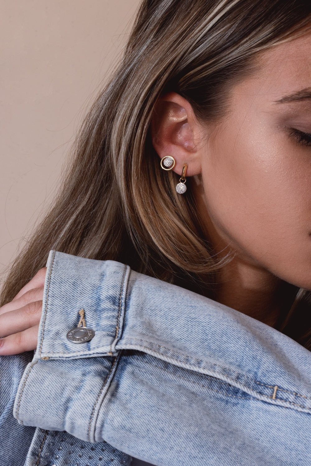 Infinity Loop Stud Earrings