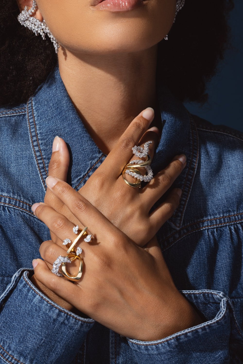 Golden Strada Stackable Ring