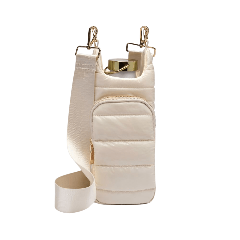 Ivory Glossy Hydrobag™ with Solid Matching Strap