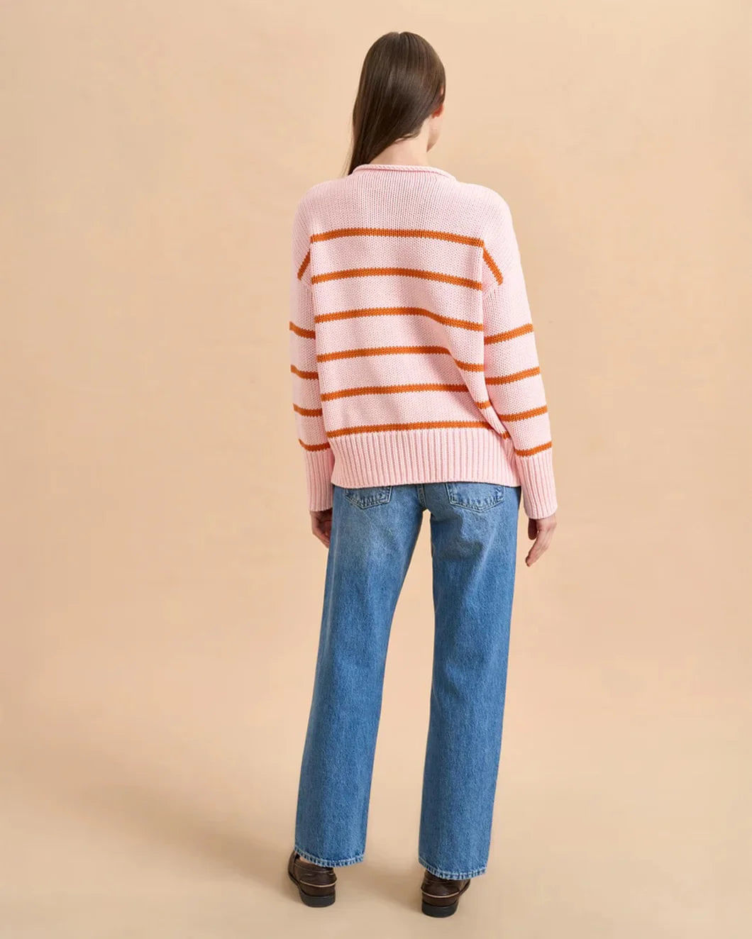 Marina Sweater Blush/persimmon